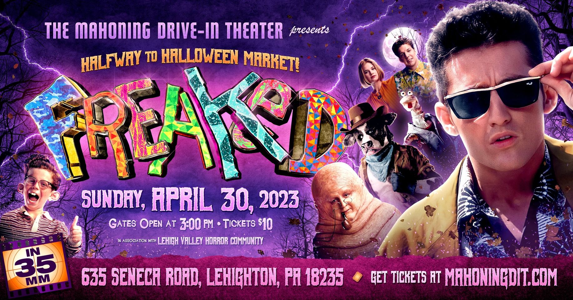 Come See Me At The Mahoning Drive-In | Hunter Shea