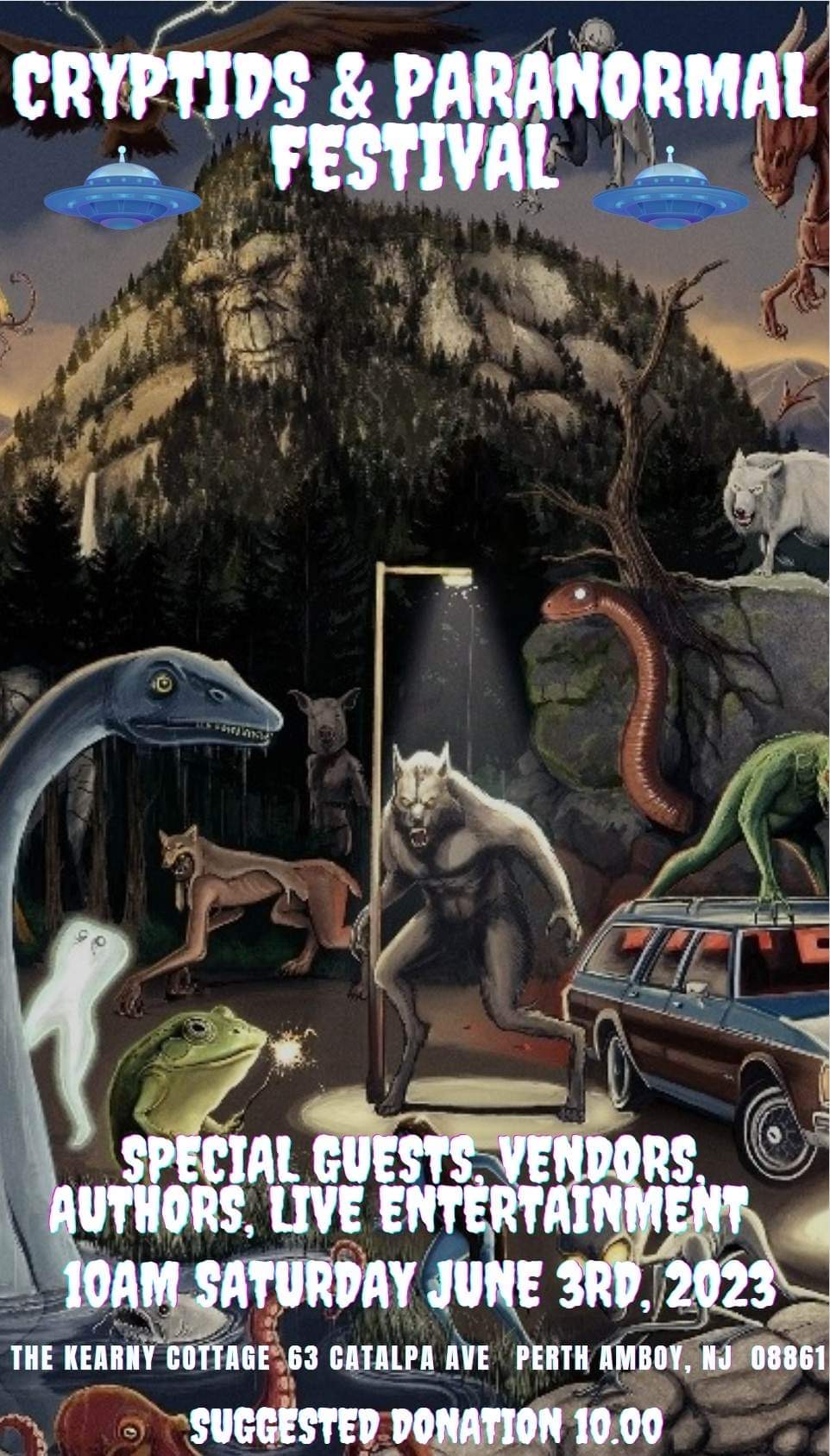 Cryptid and Paranormal Event This Saturday! | Hunter Shea